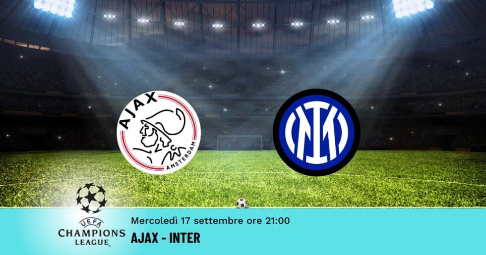 Champions League: pronostico Ajax-Inter 17.09.2025